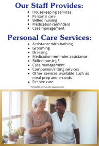 Personal Care Services - Mays Home Care